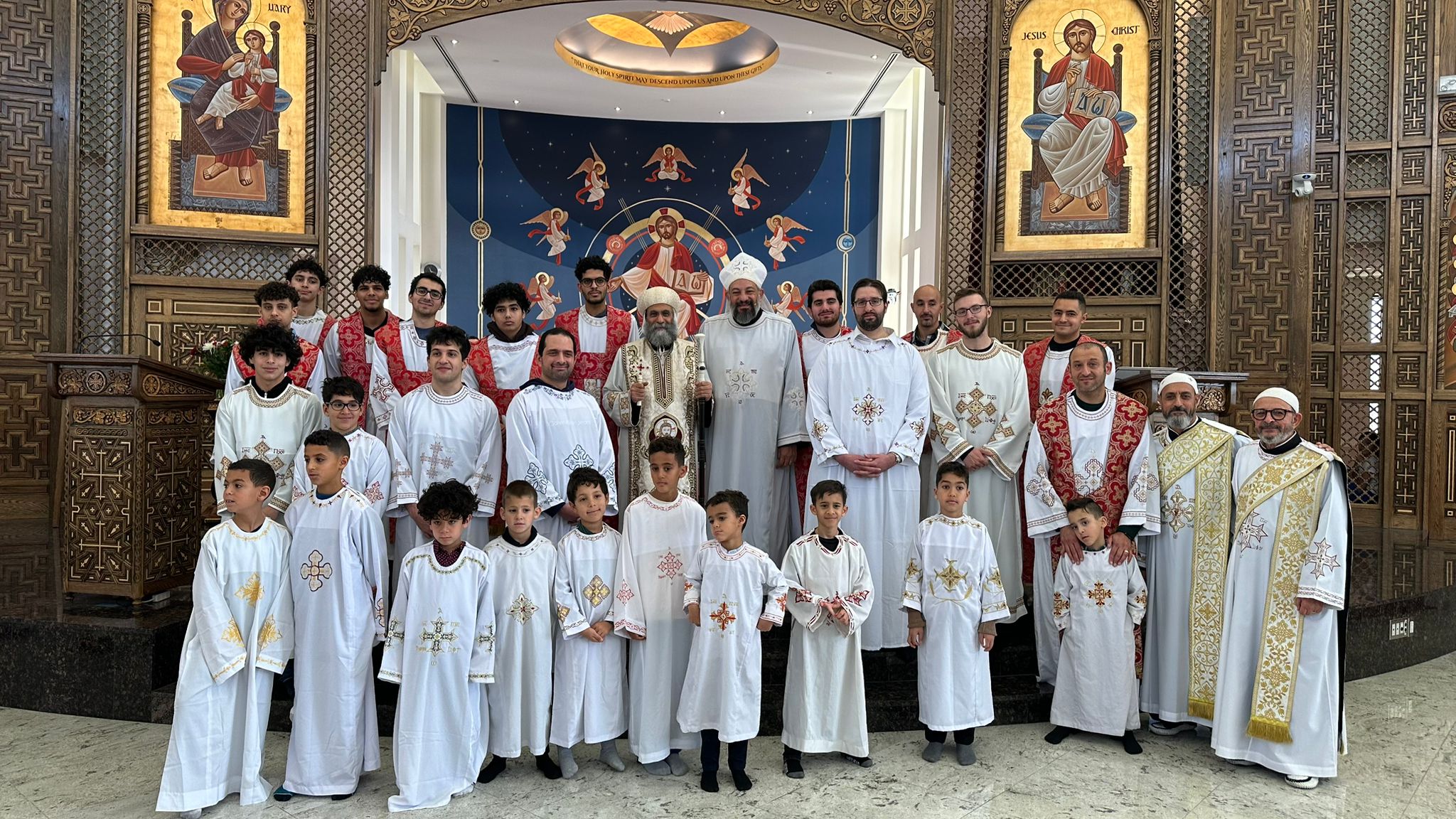 H.G. Bishop Archilids Deacons Ordination at St. Maurice & St. Verena ...